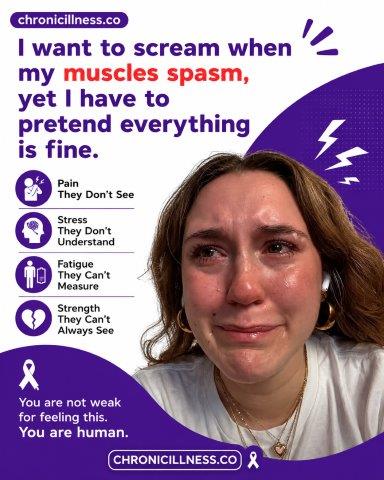 I Want to Scream When My Muscles Spasm