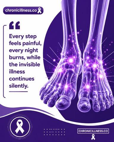 Foot Pain Burning Nights and Invisible Illness in Fibromyalgia